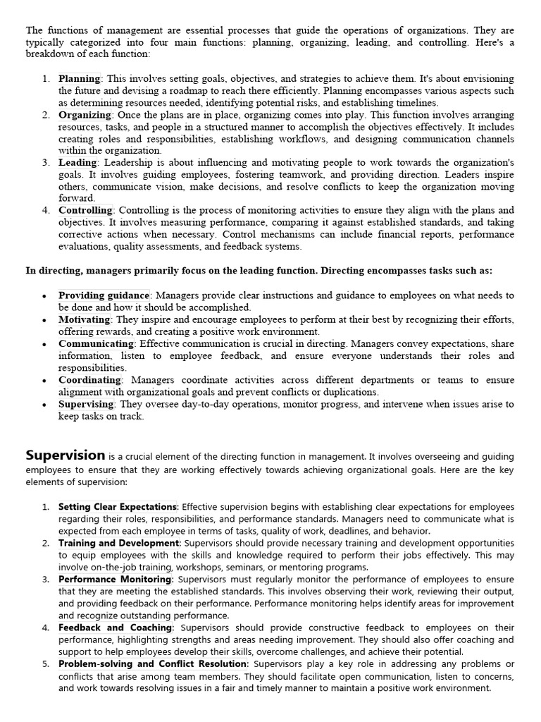 DIrecting | PDF | Motivational | Motivation