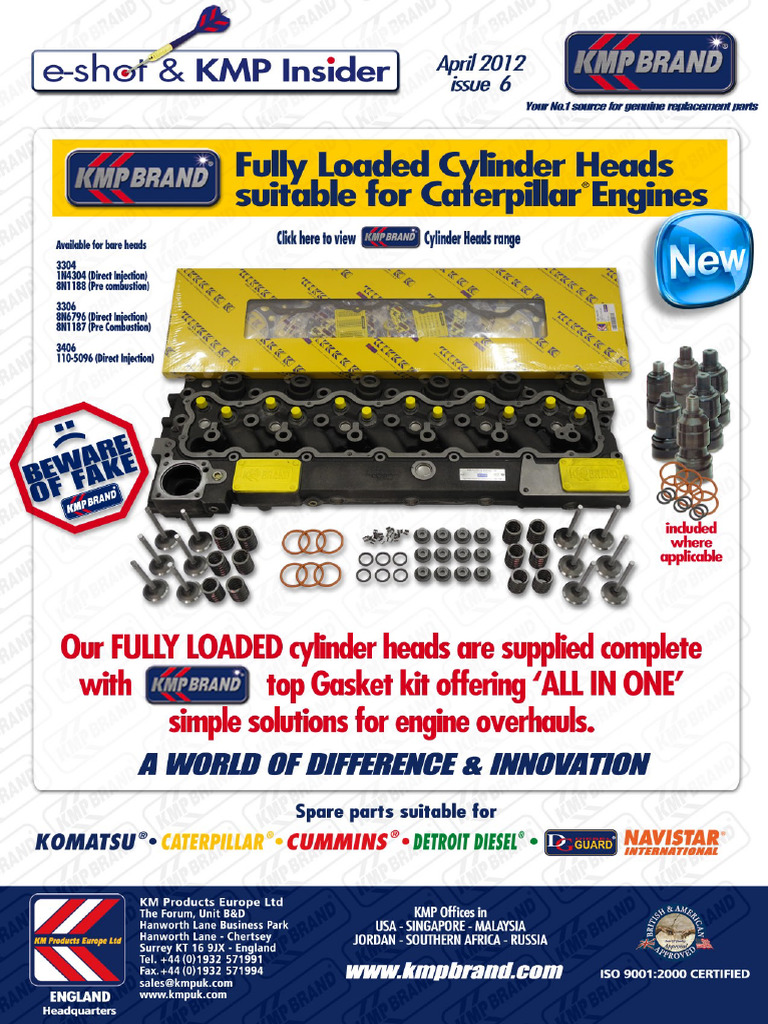 ESHOT Fully Loaded Cylinder Heads | PDF