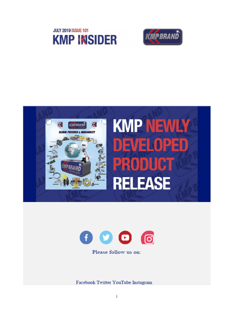 101.E-SHOT Issue 101_July 2019 | PDF | Machines | Vehicle Parts