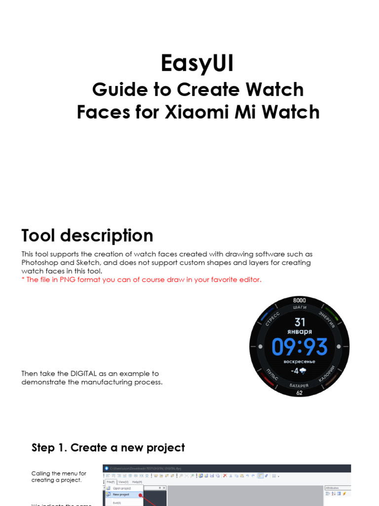 EasyFace Guide - en | PDF | Adobe Photoshop | Computer File