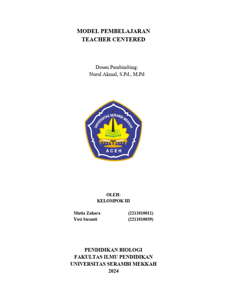 Model Pembelajaran | PDF | Karier & Perkembangan | Sains & Matematika
