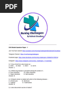 NHM MP CHO Previous Year Papers PDF | PDF | Vaccines | Fetus