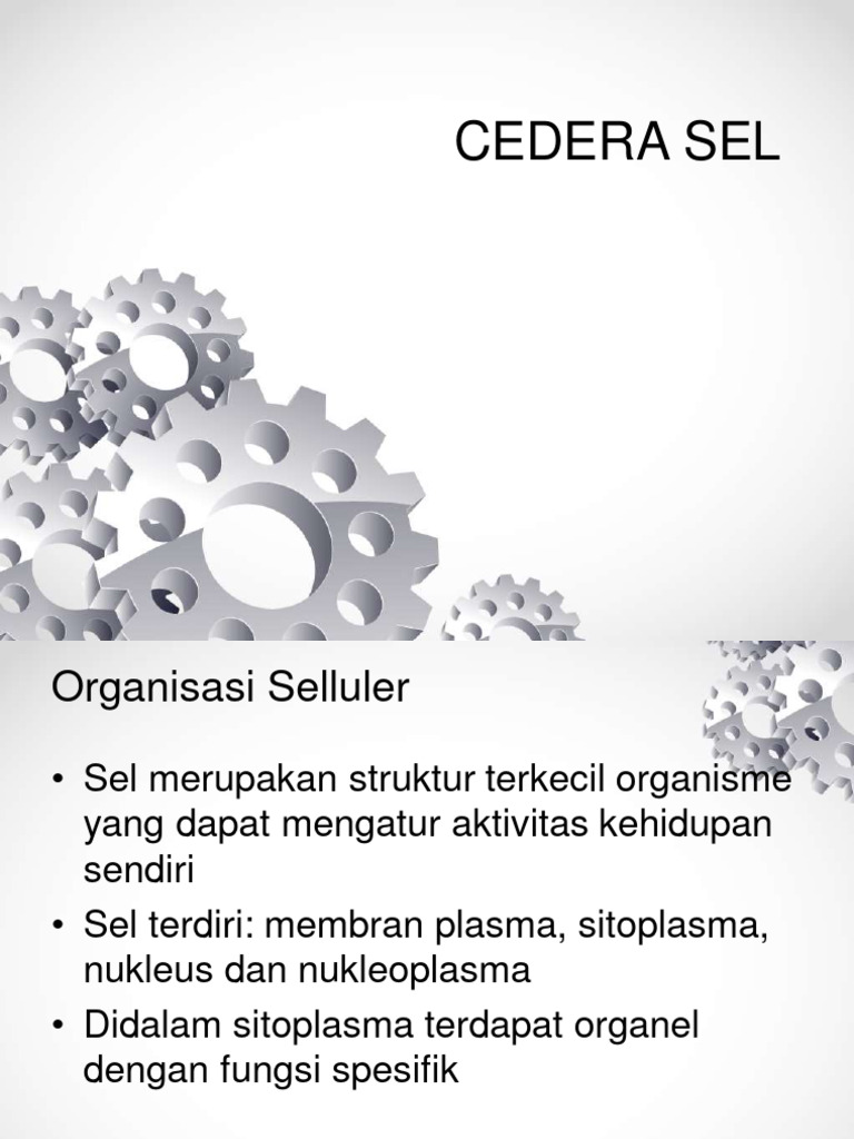 Cedera Sel | PDF