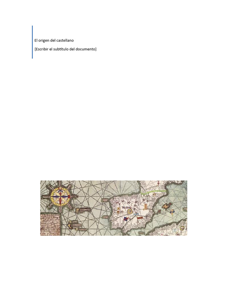 El Origen Del Castellano | PDF | Lengua española | España