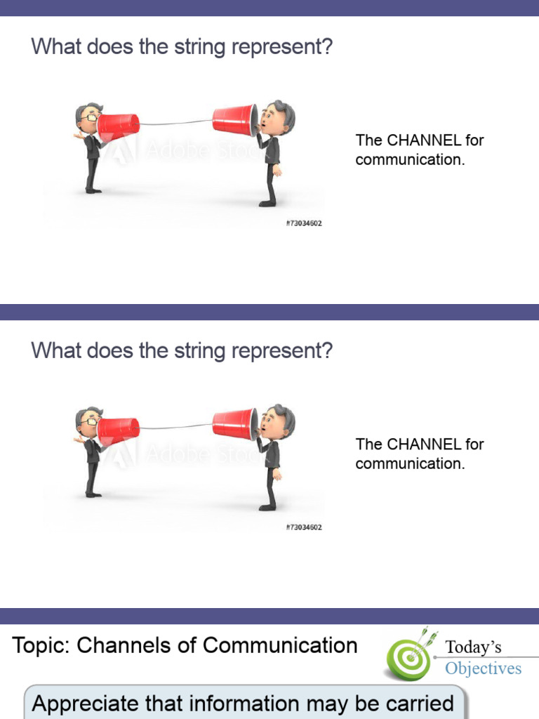 PresentaDifferent Channels of Communication | PDF | Cable Television ...