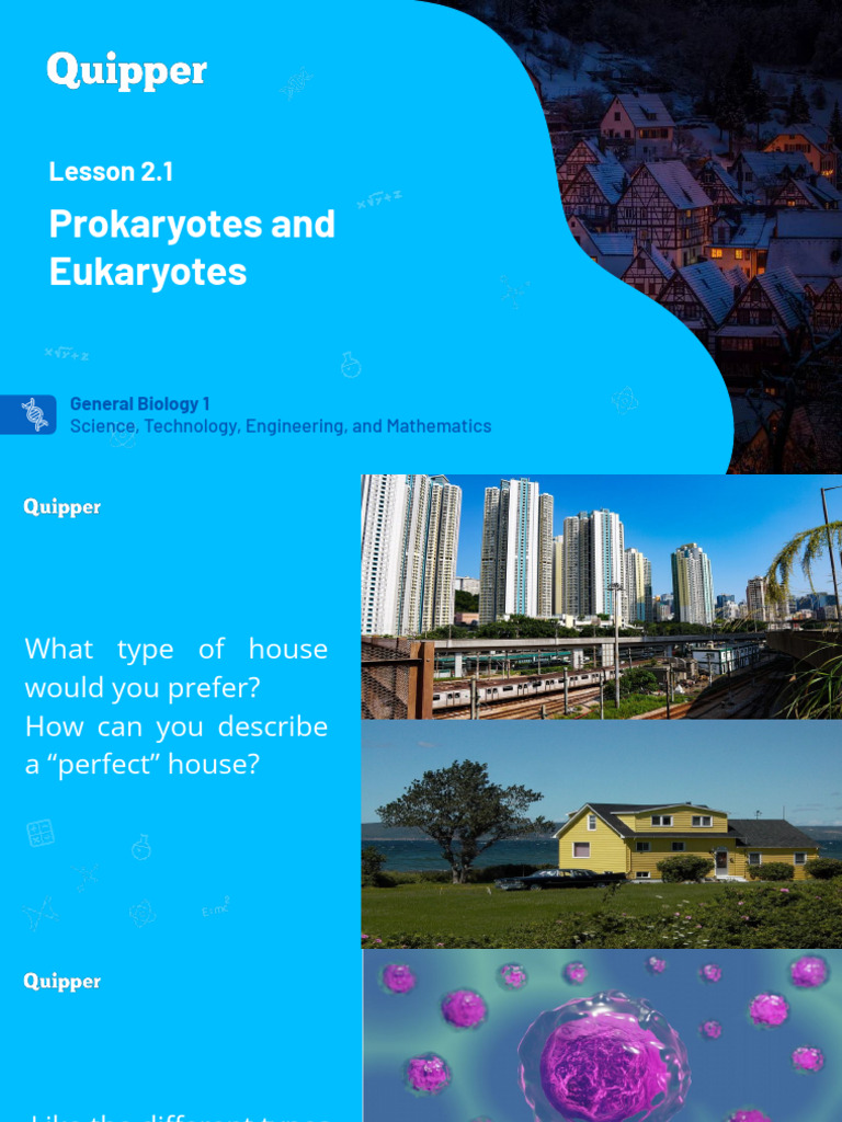 General Biology, Lesson 2.1 | PDF | Cell (Biology) | Chromosome