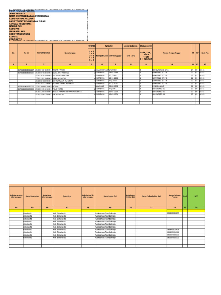 Form - 34 - Dinkes APRIL | PDF