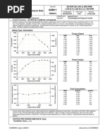 QSM11 Engine Performance Data Sheet | PDF | Horsepower | Engines