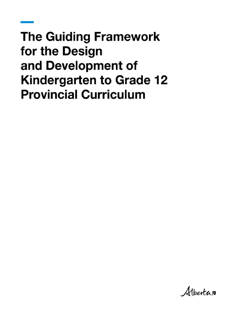 Edc Guiding Framework Curriculum Development 2020 | PDF | Science ...