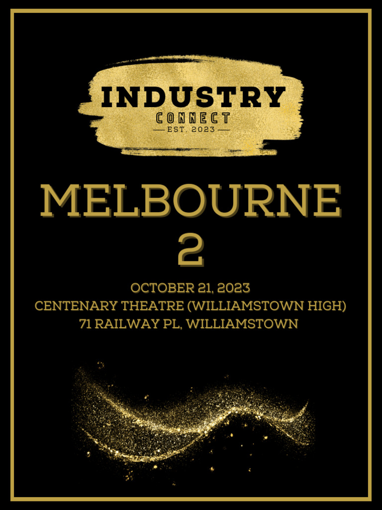 Industry Connect Melbourne 2 Final Program PDF | Download Free PDF | Dances | Choreography