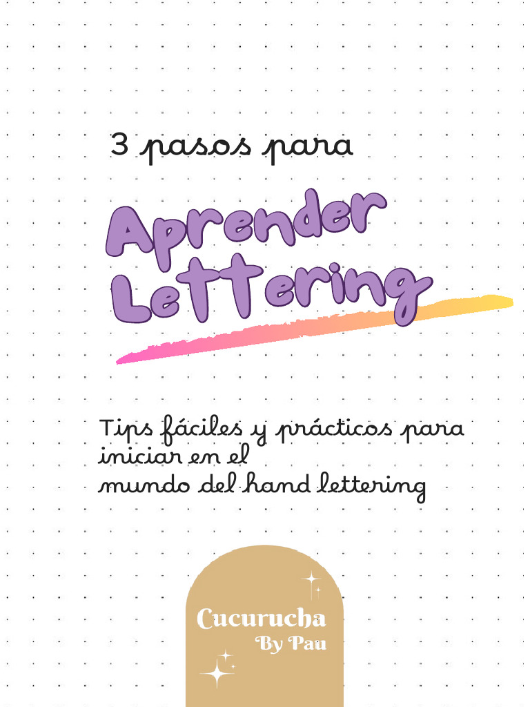 Ebook Lettering Cucurucha | PDF