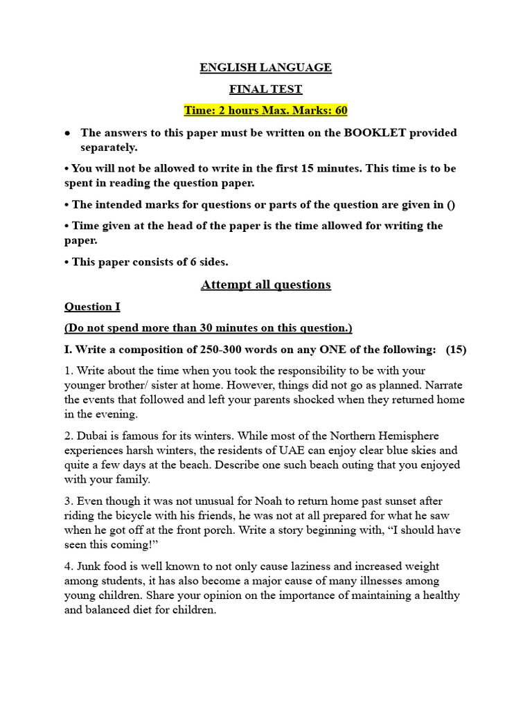 FINAL EXAM PRACTICE SHEET | PDF | Meal | Eating