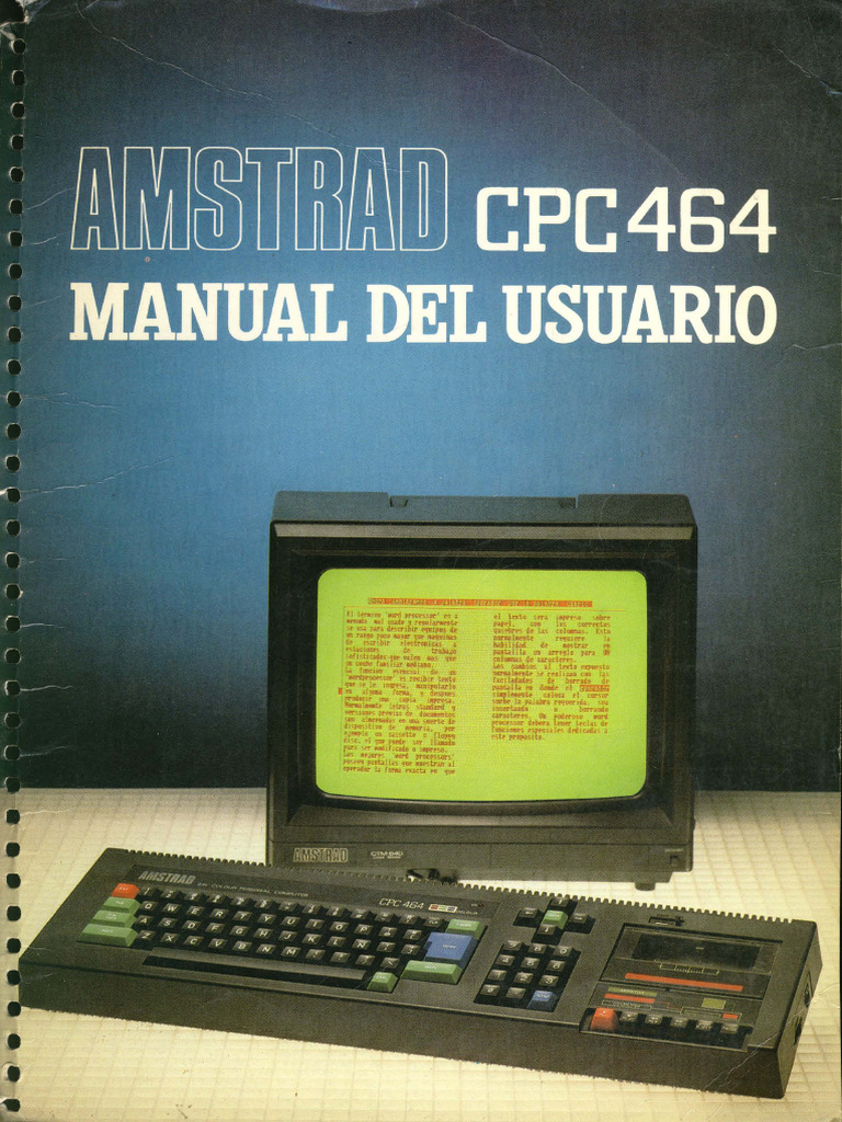 Amstrad 464 Manual Usuario | PDF