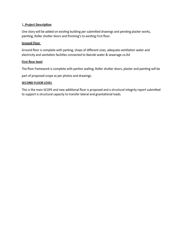 Eia Cover Letter On Project Scope | PDF