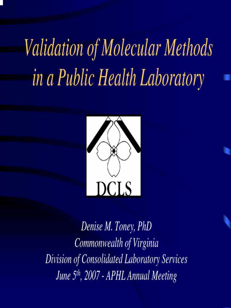 Molecular - Methods | PDF | Polymerase Chain Reaction | Sensitivity And ...