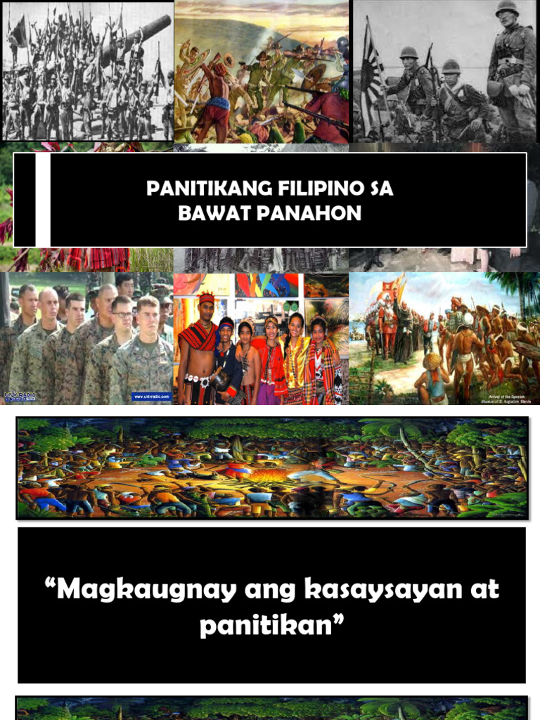1.a Panitikang Filipino Sa Ibat Ibang Panahon | PDF