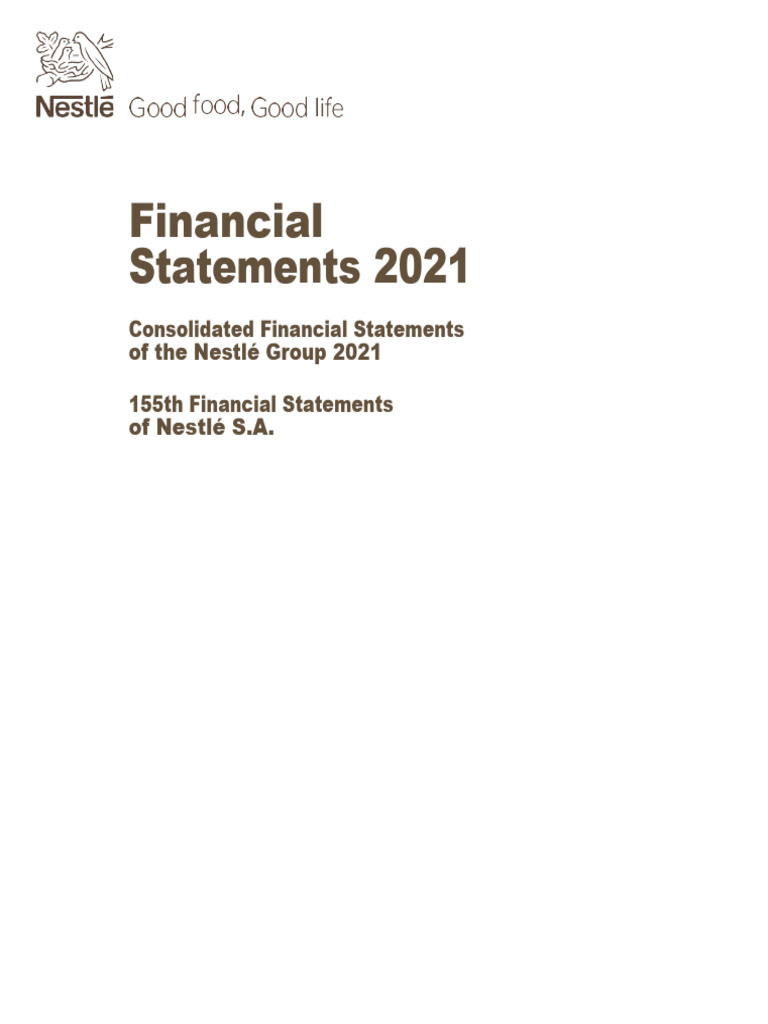 2021 Financial Statements en | PDF | Equity (Finance) | Balance Sheet