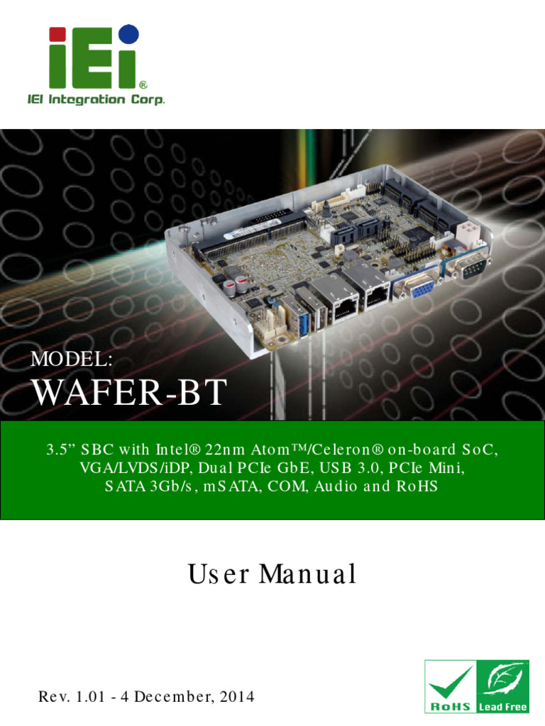 WAFER-BT UMN v1.01 | PDF | Bios | Electrostatic Discharge