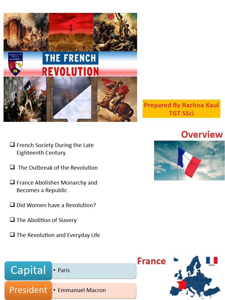 French Revolution Overview | PDF | French Revolution | Slavery