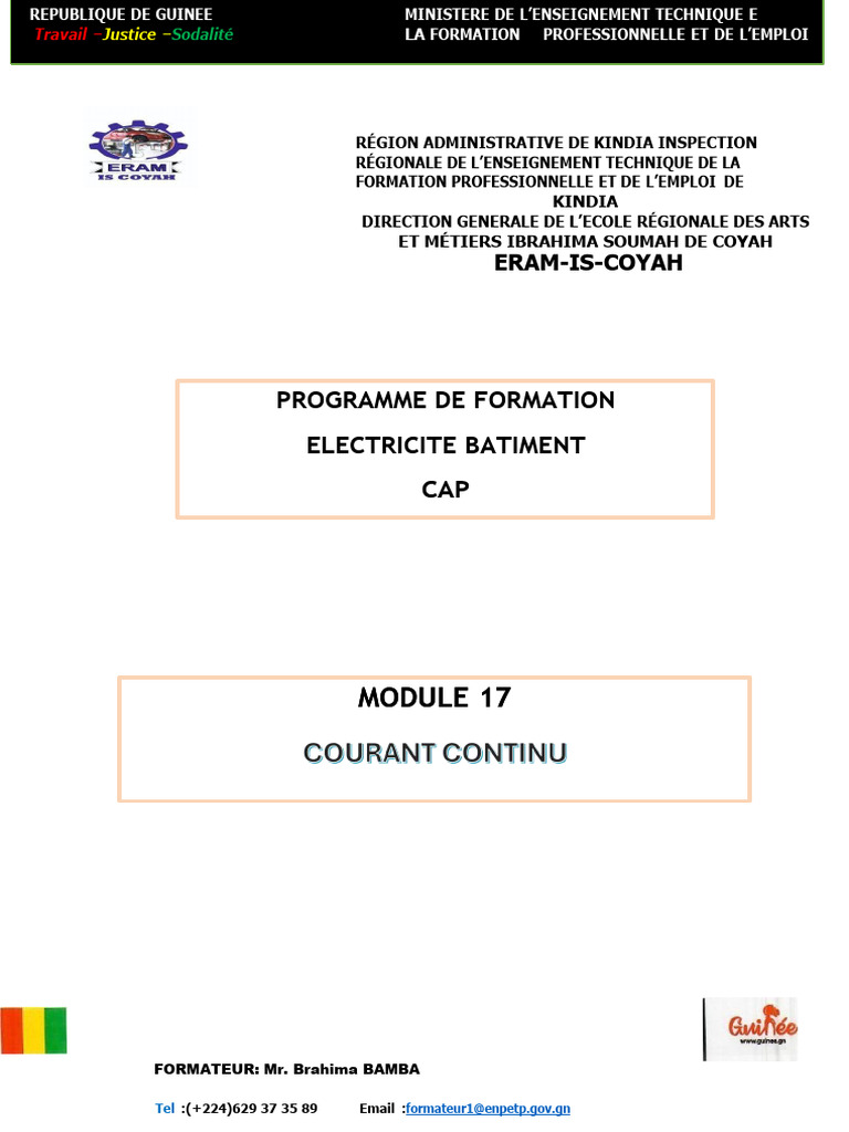 Cours Phase 3 | PDF | Condensateur | Fusible (électricité)