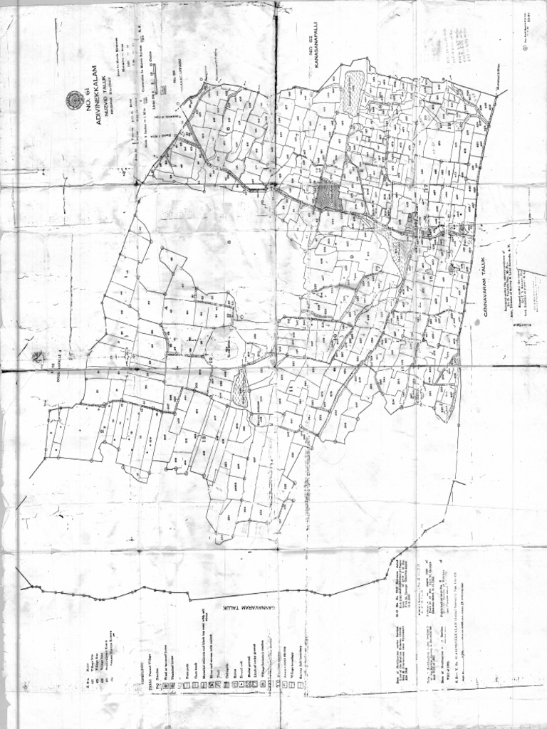 Adivenekklam Village Map | PDF
