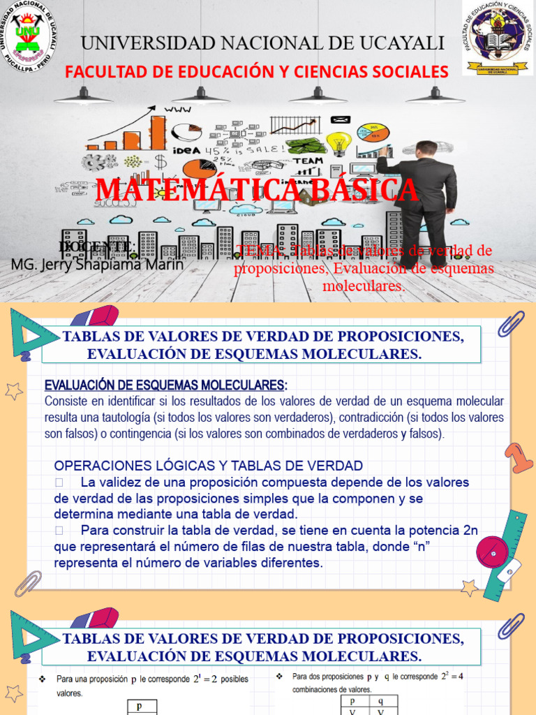 Tabla de Valor de Verdad - 2024 | PDF | Proposición | Verdad