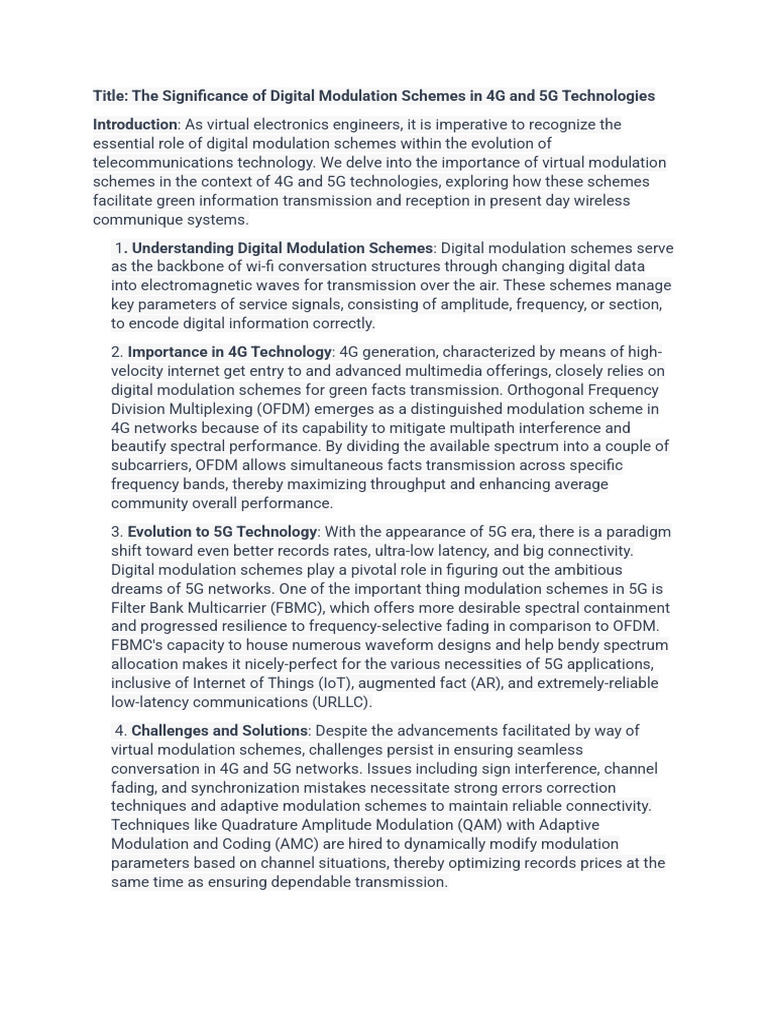 DCS Report GRP 10 | PDF | Orthogonal Frequency Division Multiplexing | Modulation