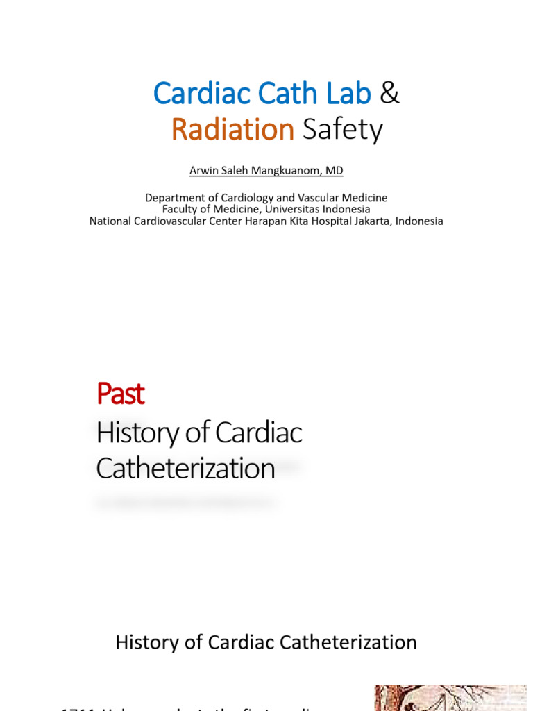 1. Radiation Safety in The Cath Lab | PDF | Cardiovascular System | Medical Equipment