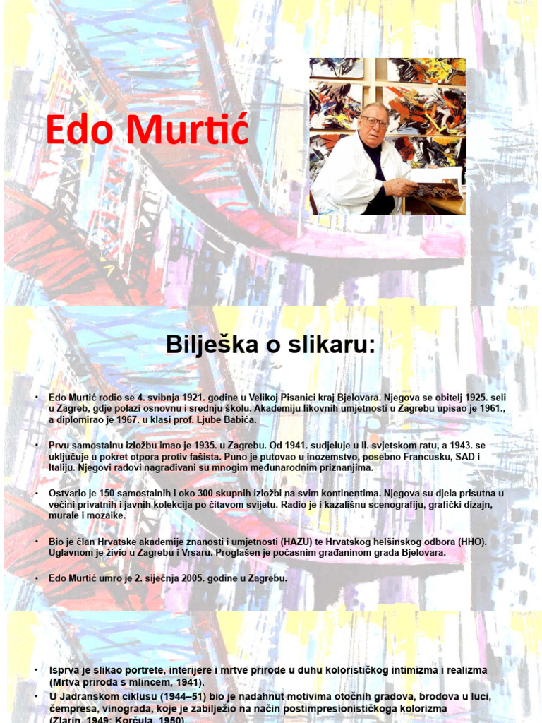 Edo Murtic | PDF
