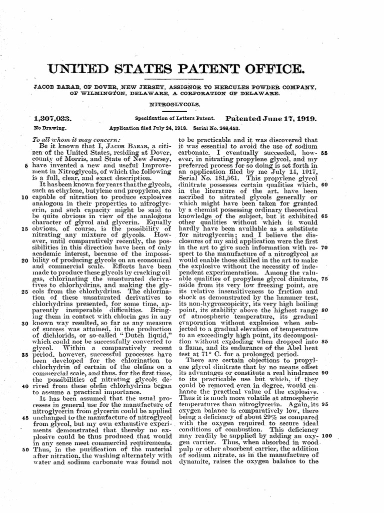 EGDN - PGDN 50-50 Composition | PDF