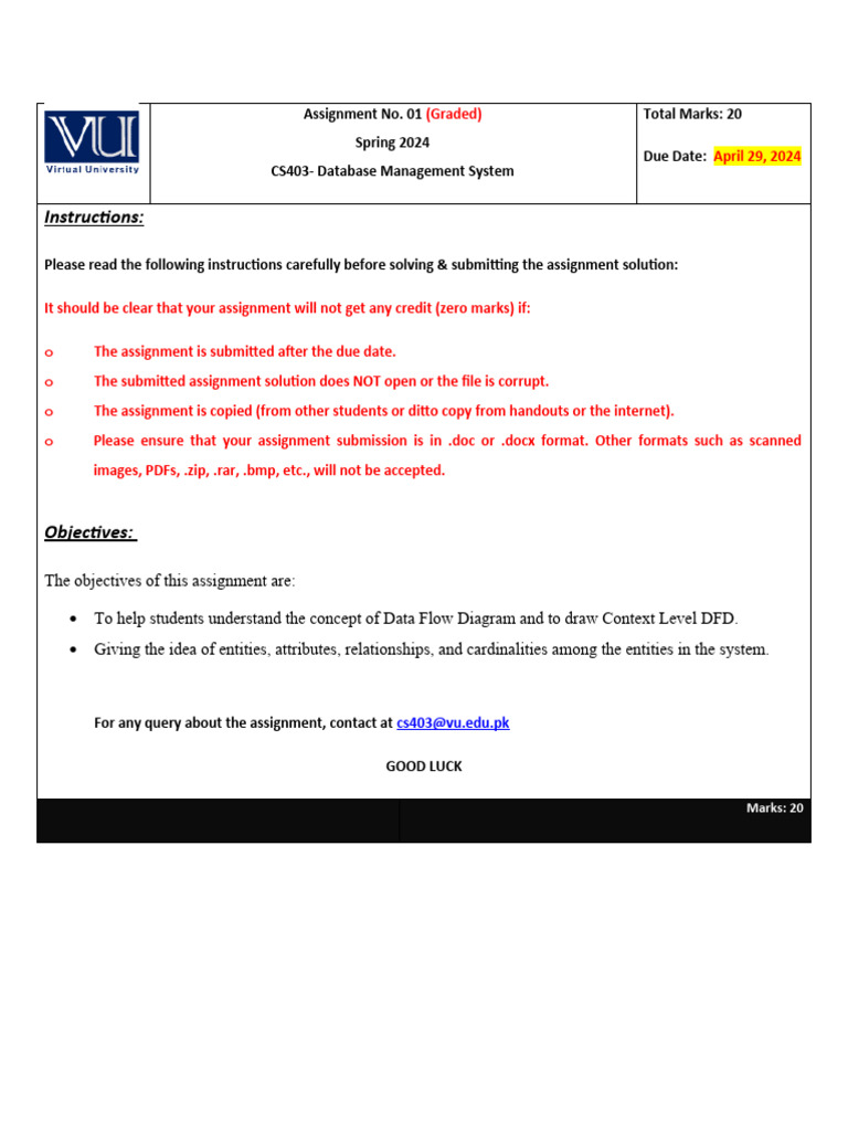 Database Assignment: DFD & ERD | PDF | Data | Information Retrieval