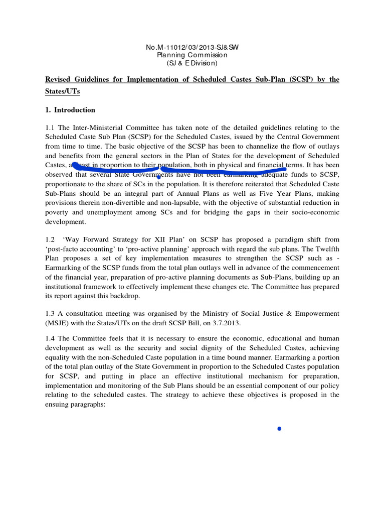 SCSP Implementation Guidelines for States | PDF | Evaluation ...