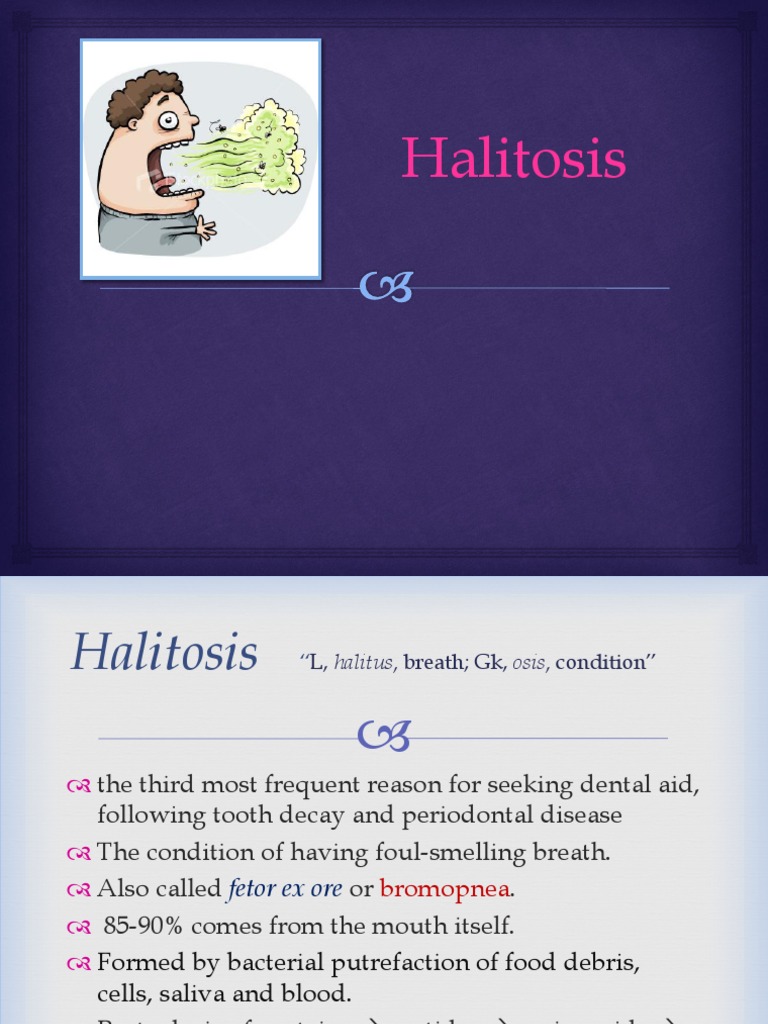 Understanding Halitosis Causes & Care | PDF
