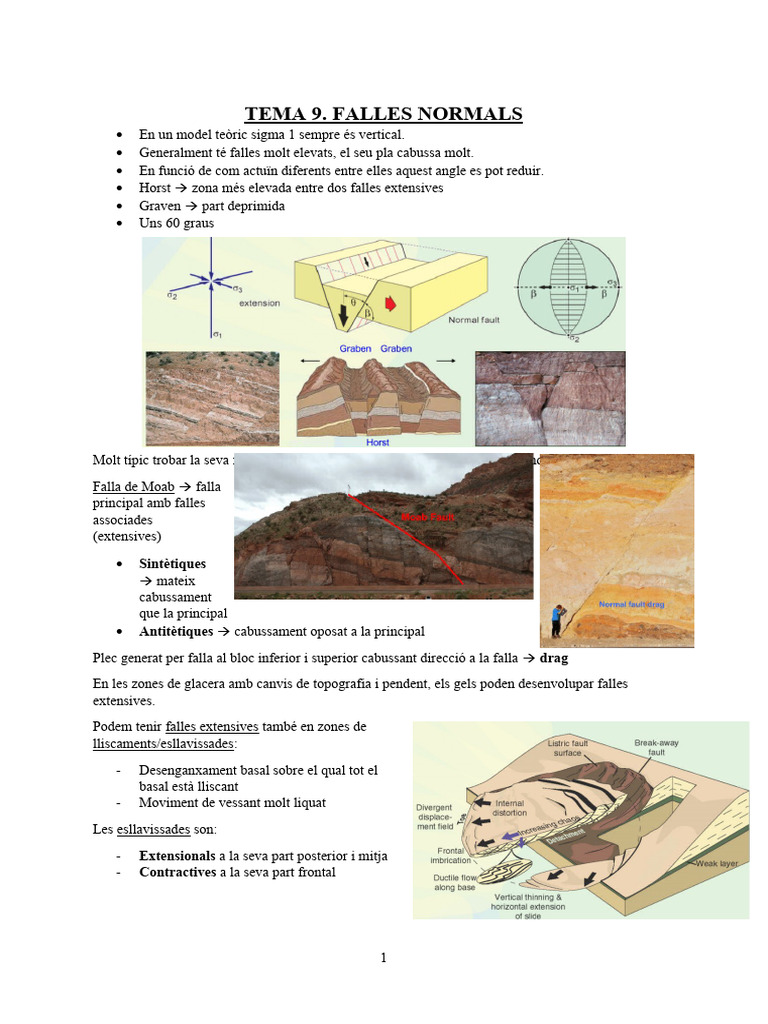 Tema 9. Falles Normals | PDF