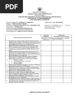 Tabbing Format for Teacher Applications | PDF