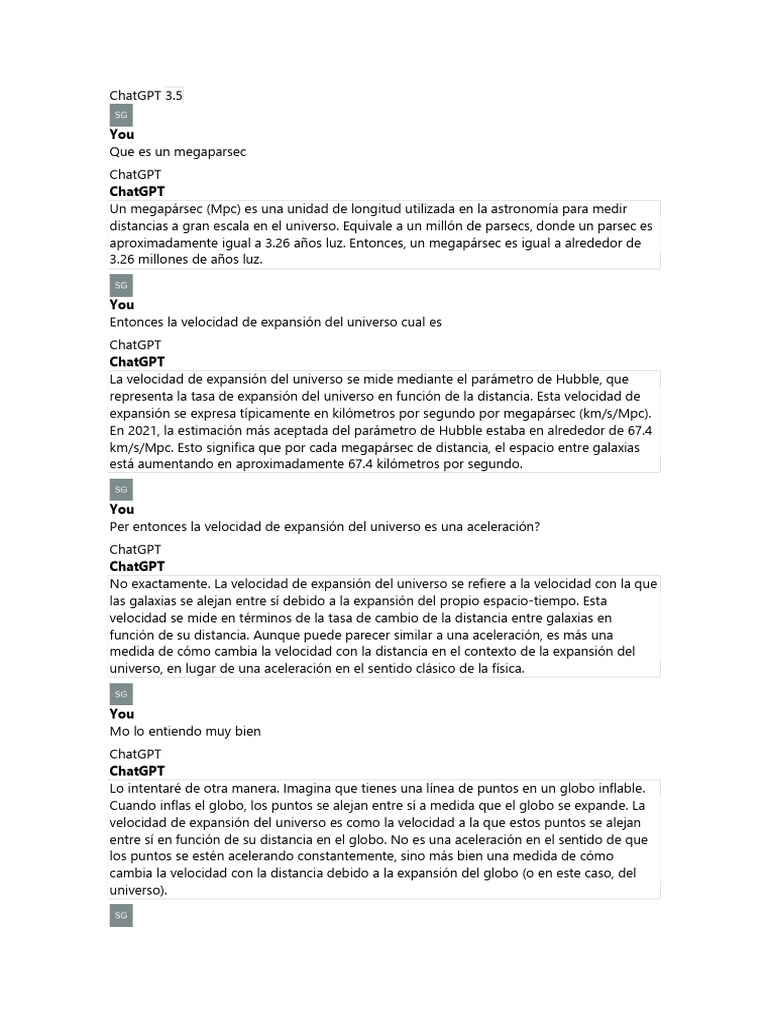 Definición de Megaparsec en Astronomía | PDF | Relatividad general ...