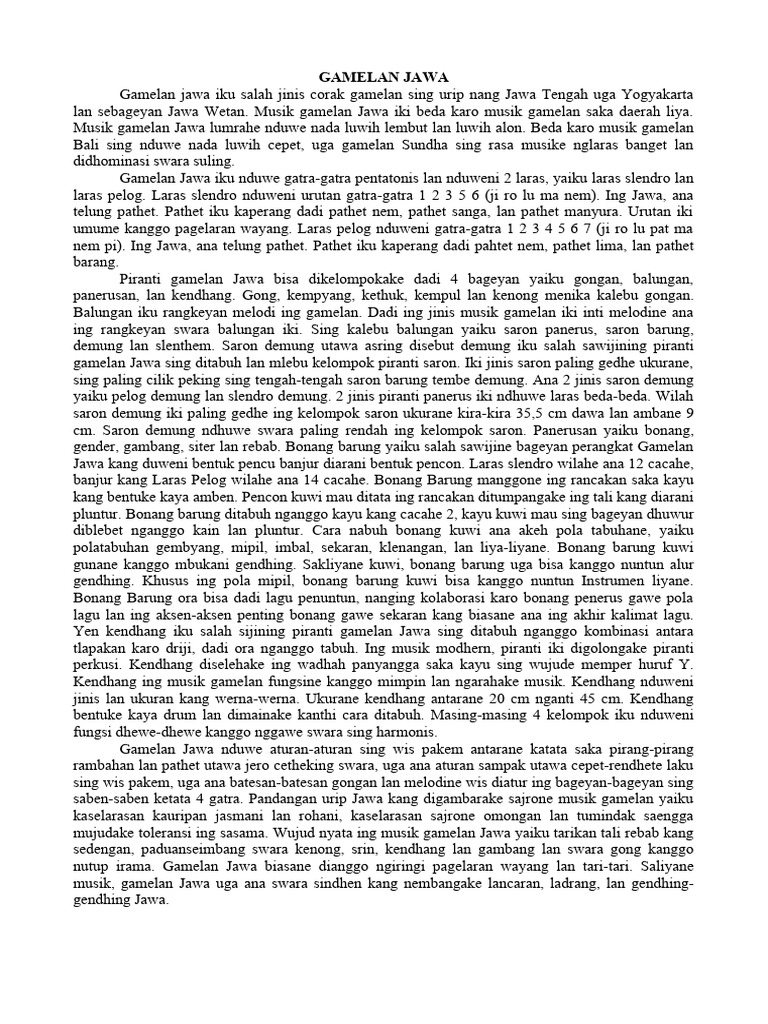 Contoh Teks Eksposisi | PDF