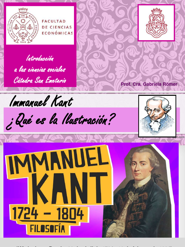 KANT - QUÉ ES LA ILUSTRACIÓN - by Römer | PDF