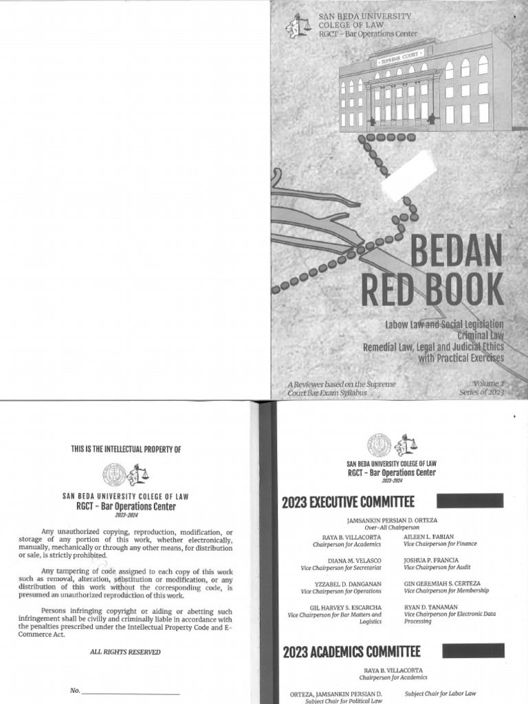 Labor Crim REM Ethics | PDF