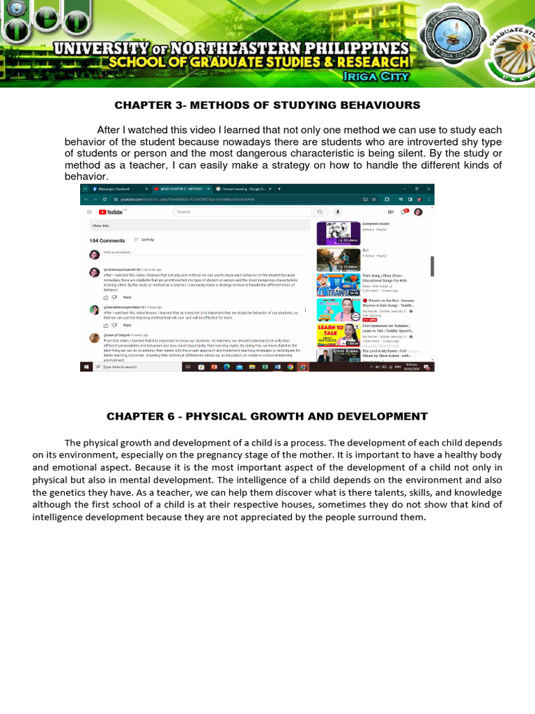 Maam Nerissa Requirments | PDF | Learning | Intelligence