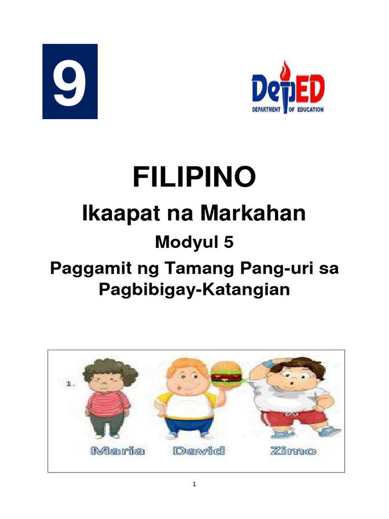 Modyul 5 Q4 Final | PDF