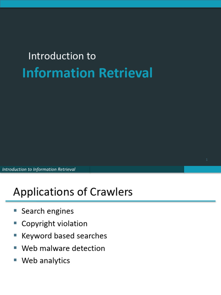 Lecture Crawling | PDF | Networking | Web Server