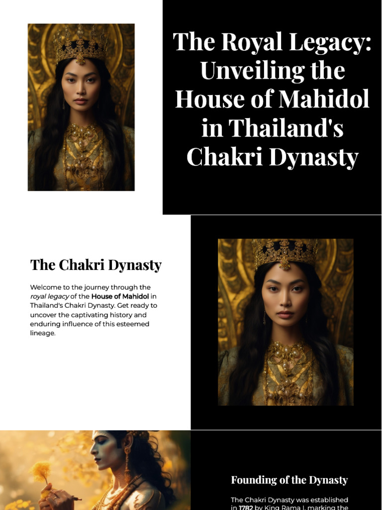 Wepik The Royal Legacy Unveiling The House of Mahidol in Thailands Chakri Dynasty ...
