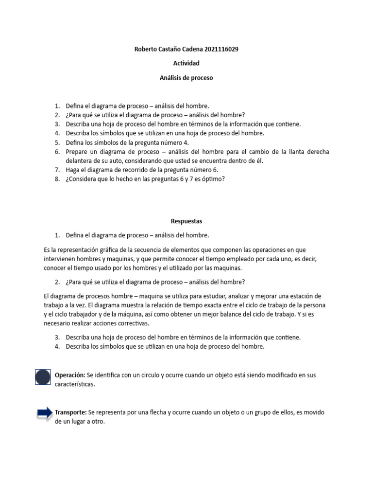 Analisis De Procesos 2 Pdf