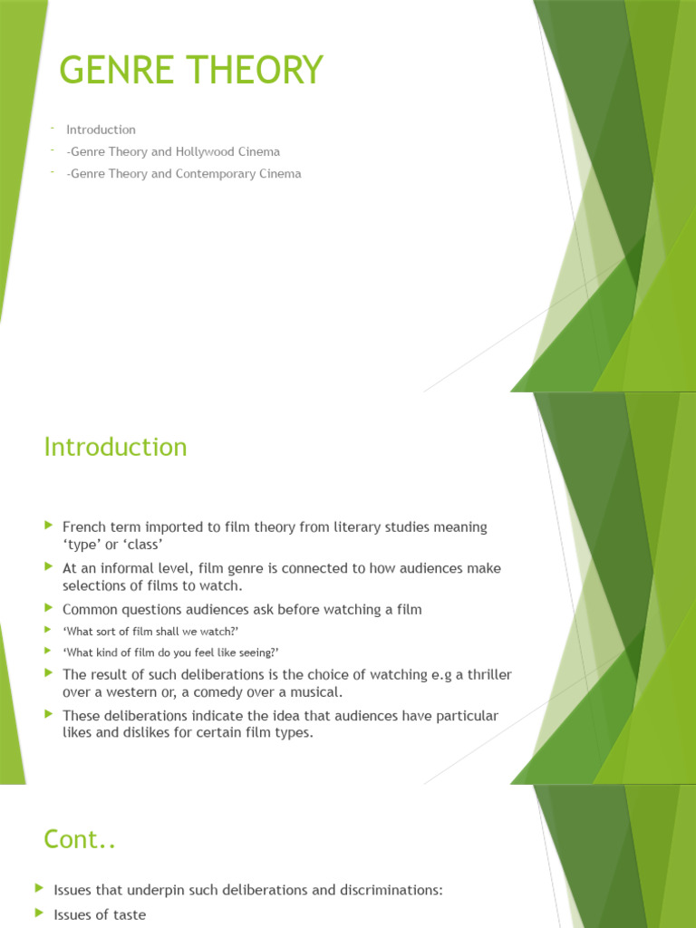 Genre Theory 1 | PDF | Genre