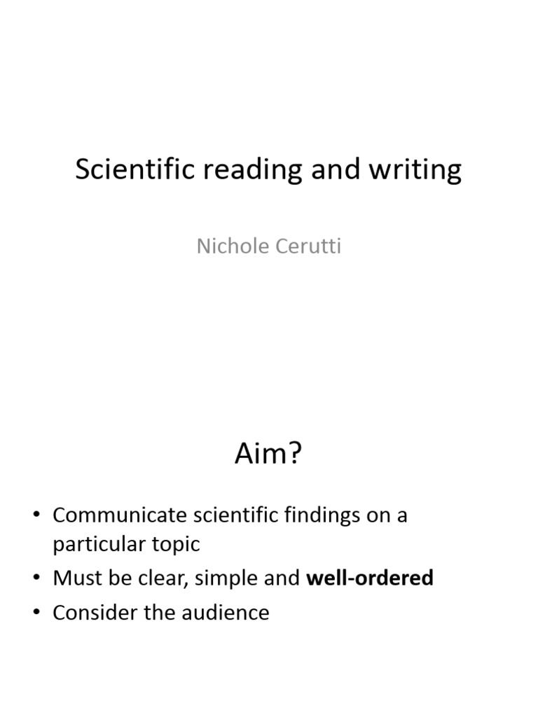 Assignments and Scientific Writing | PDF | Biomedical Engineering | Engineering