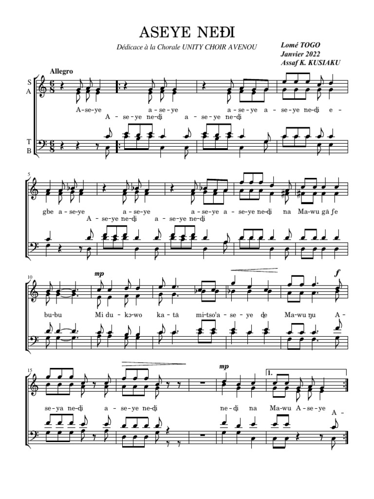 Aseye Nedi (Assaf KUSIAKU) | PDF | Échecs