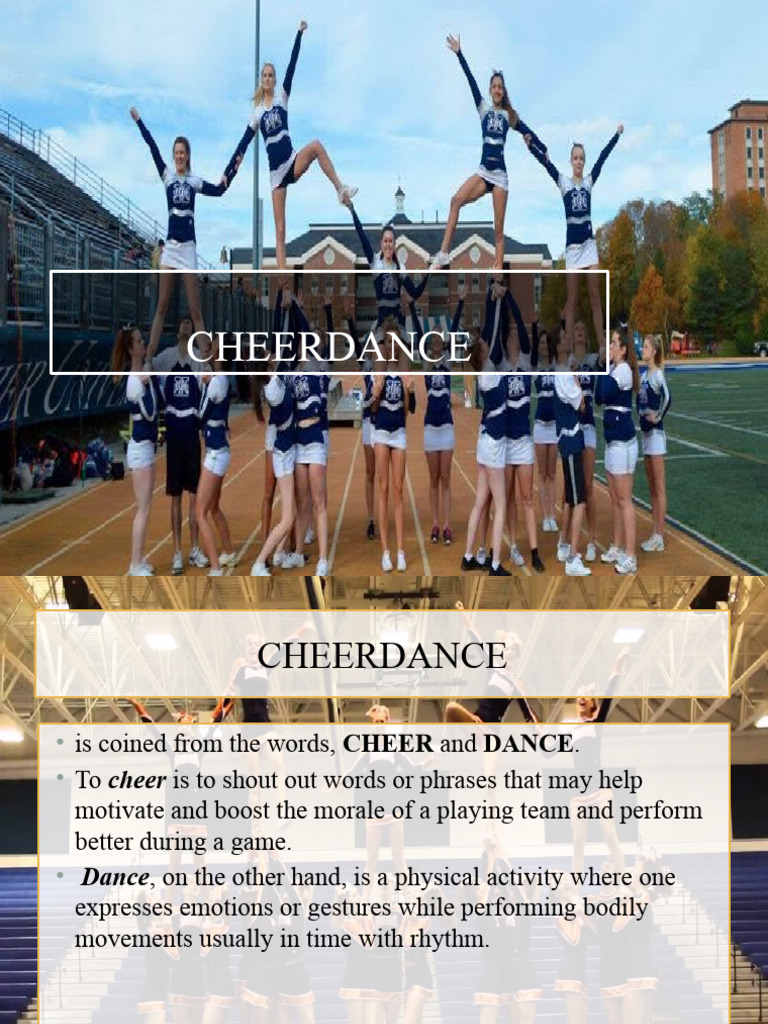 CHEERDANCE in PHYSICAL EDUCATION Fourth Quarter | PDF | Cheerleading ...