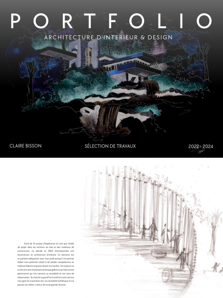 Portfolio Claire Bisson : Architecture & Design | PDF | Invalidité ...