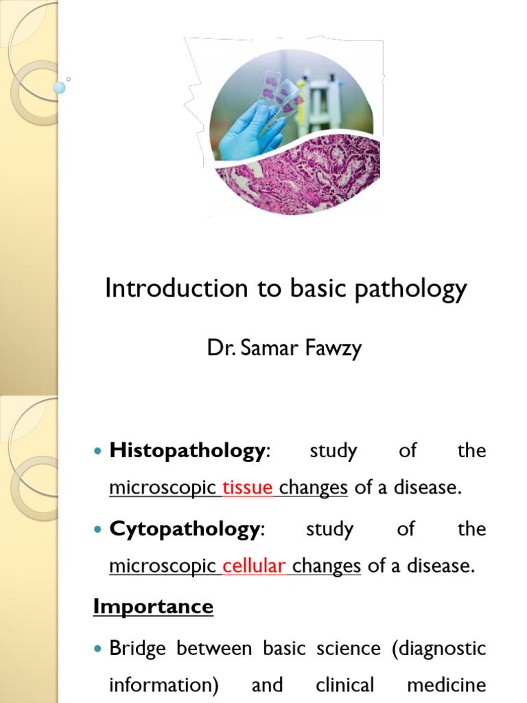 1-Introduction To Basic Pathology | PDF | Microscope | Pathology